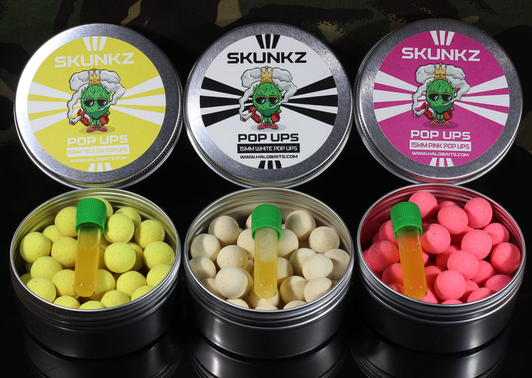 Buy Premium Skunkz Pop Ups and Wafters Online in the UK – Halobaits